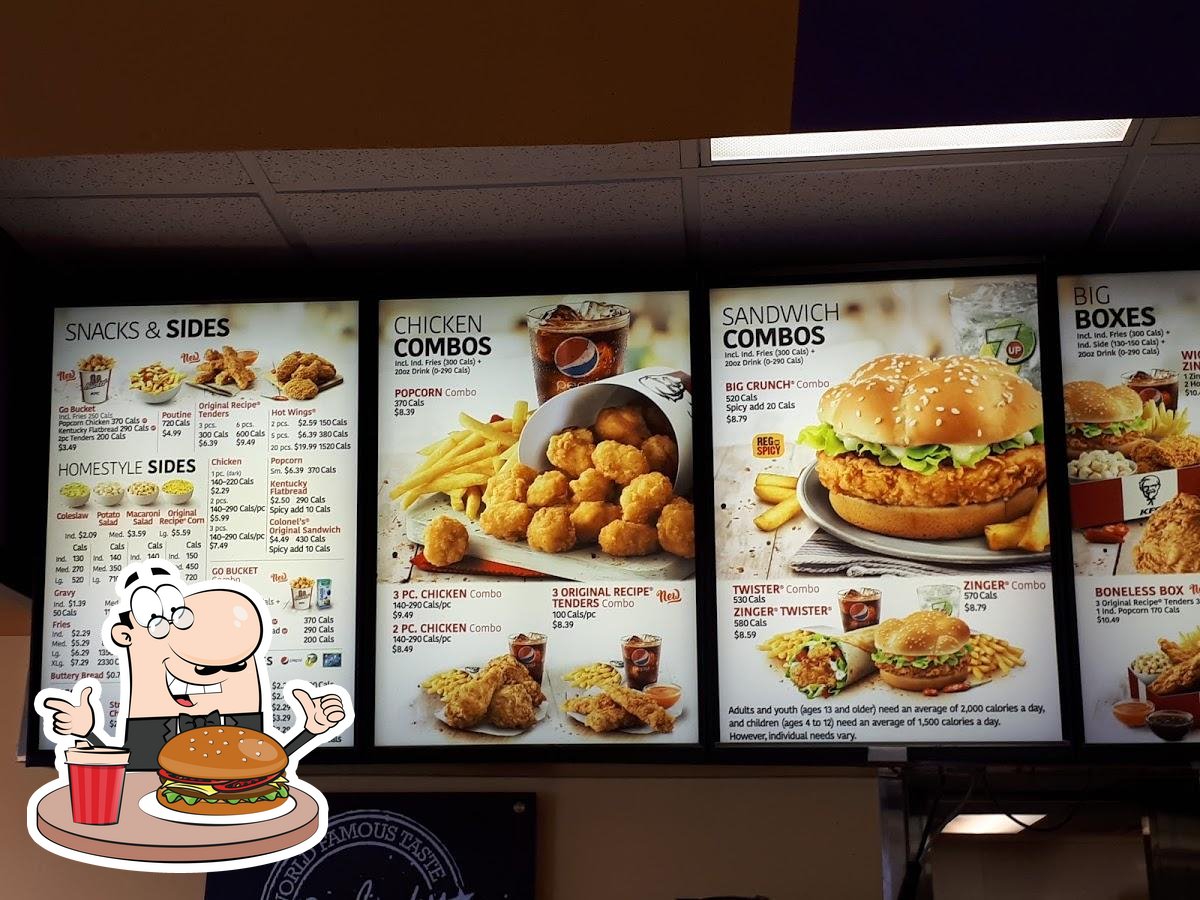 KFC, 168 Simcoe St in Tillsonburg - Restaurant menu and reviews