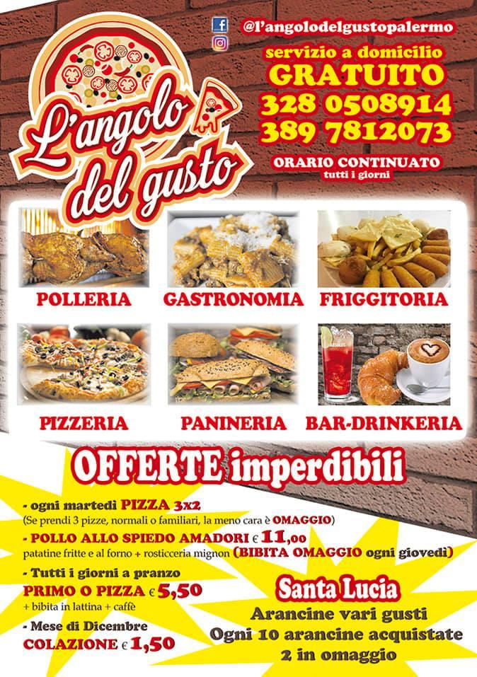 Speisekarte von L' angolo del gusto pizza, Palermo