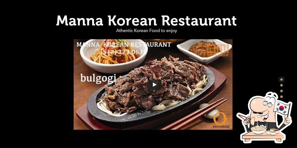 Manna Korean Restaurant in Austin - Restaurant menu and reviews