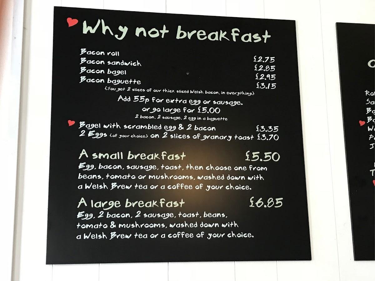Menu at Dilly's Kitchen fast food, Swansea