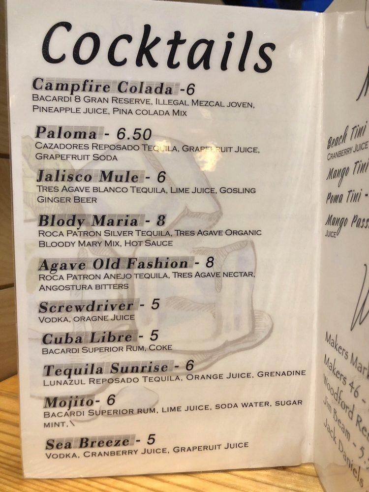 Menu at Loren & Mari Mexican Grill restaurant, Carmel
