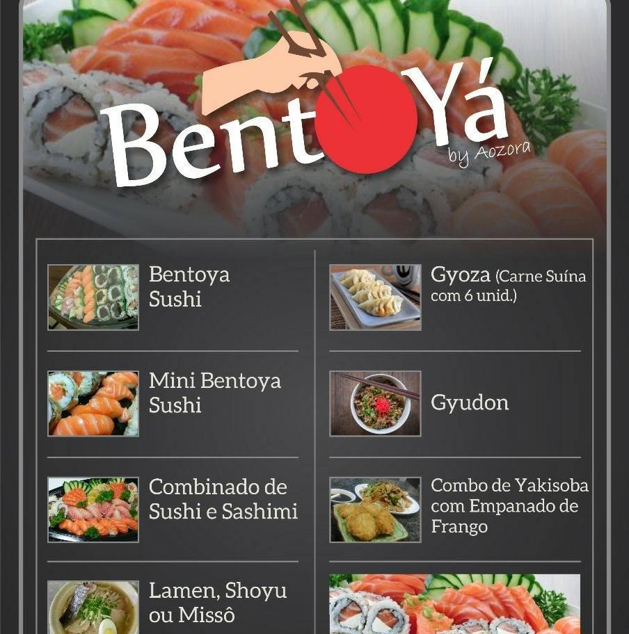 Menu em Bentoyá Delivery Camélias restaurante, Bauru