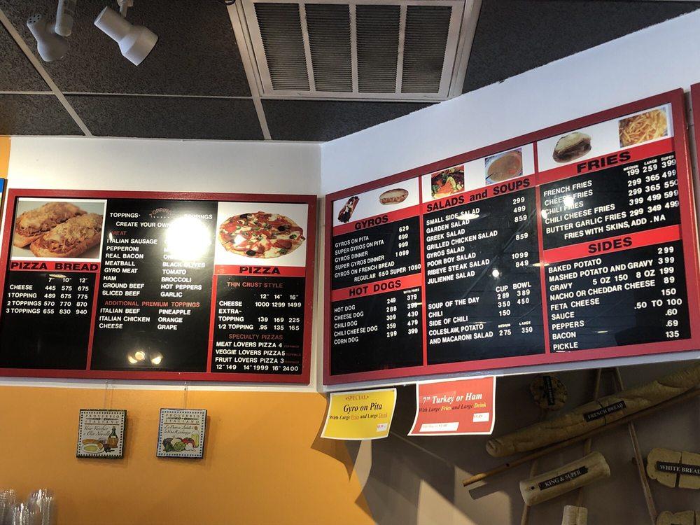 Menu at State Street Restaurant & Italian Pizza, Lockport