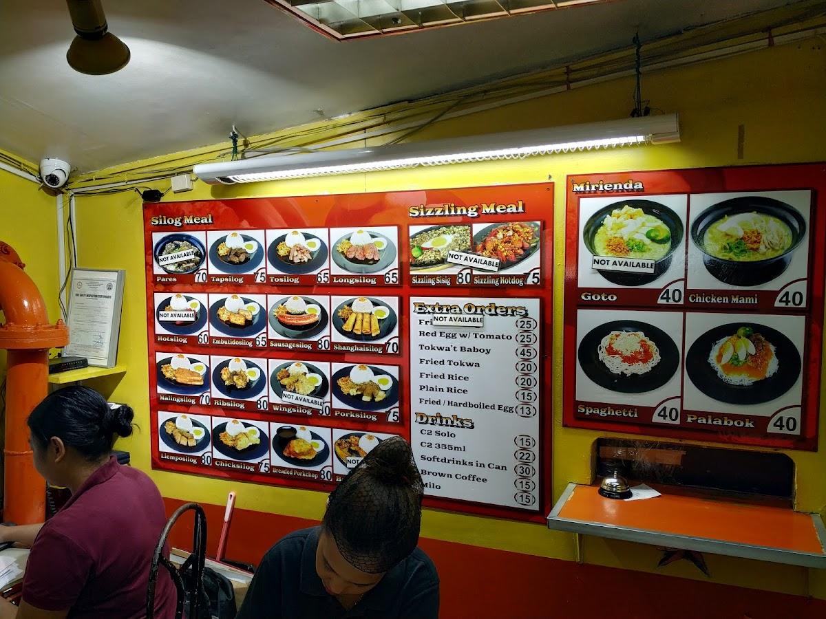 Menu at Jarret's restaurant, Pasig, Strata 100, Ruby Road Ortigas Center