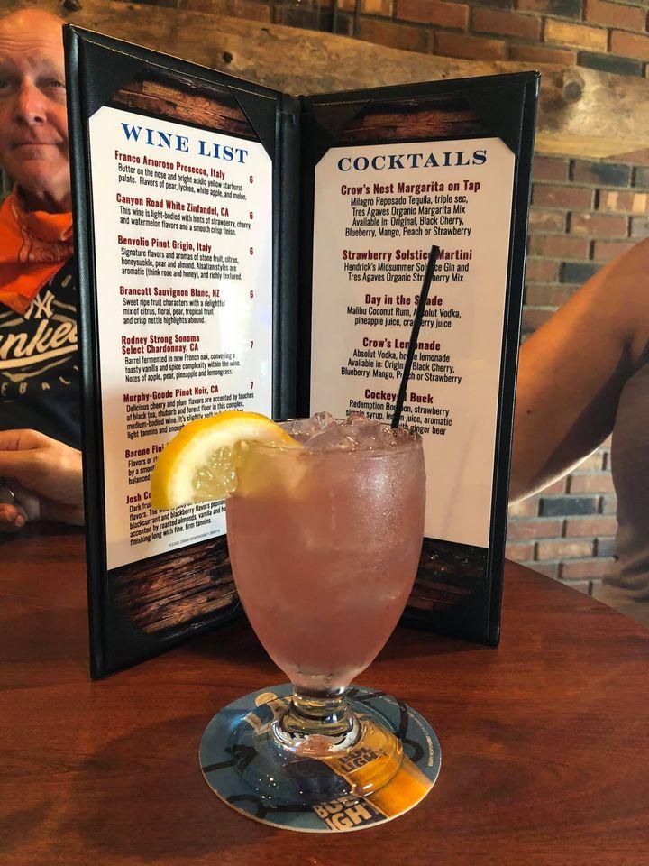 Menu at Cockeyed Crow Bar & Grill, North Haven