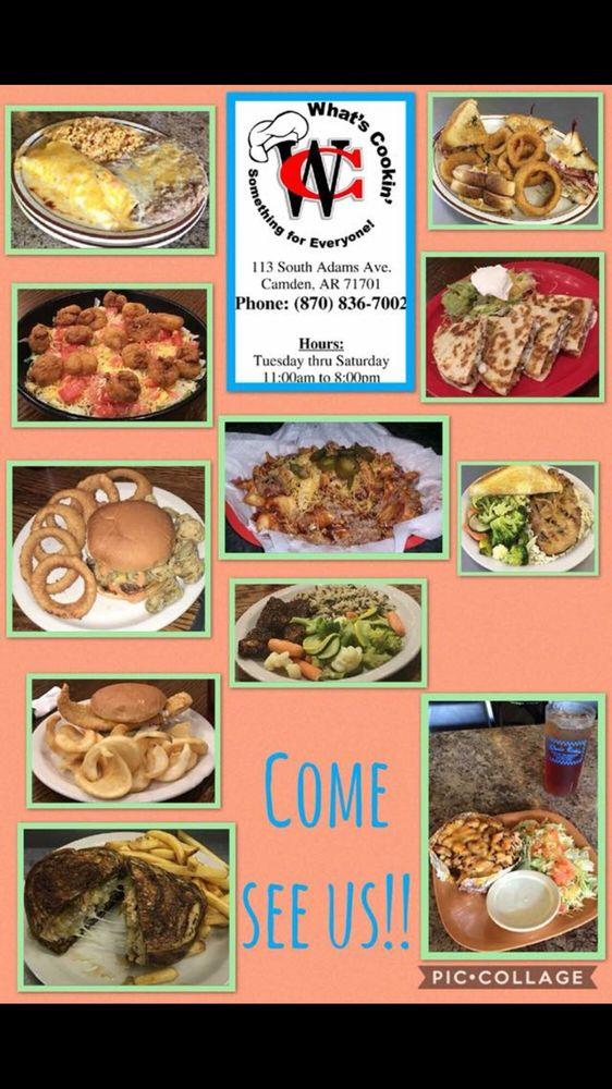 Menu at What's Cookin' restaurant, Camden