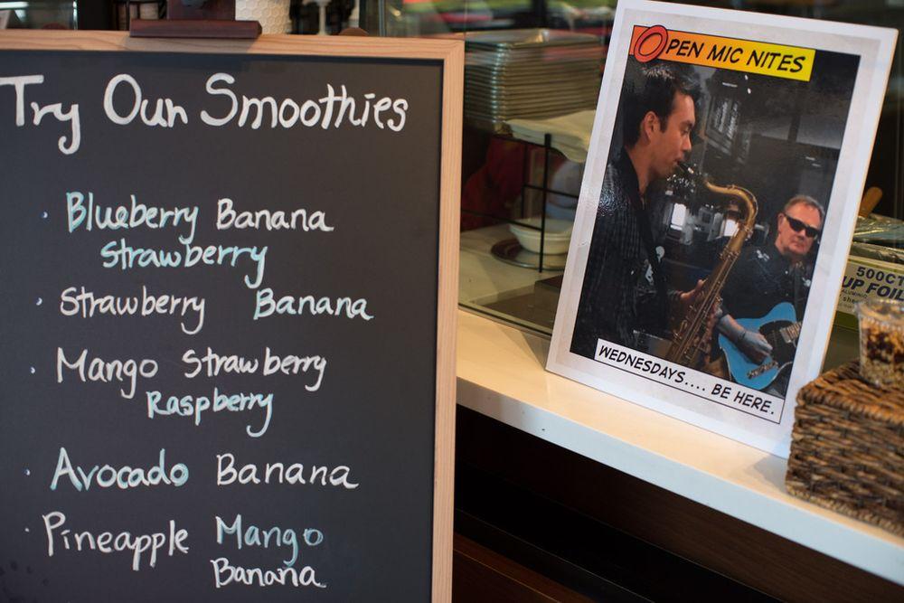 Menu at Bixby Joe Coffee & Tea cafe, Long Beach