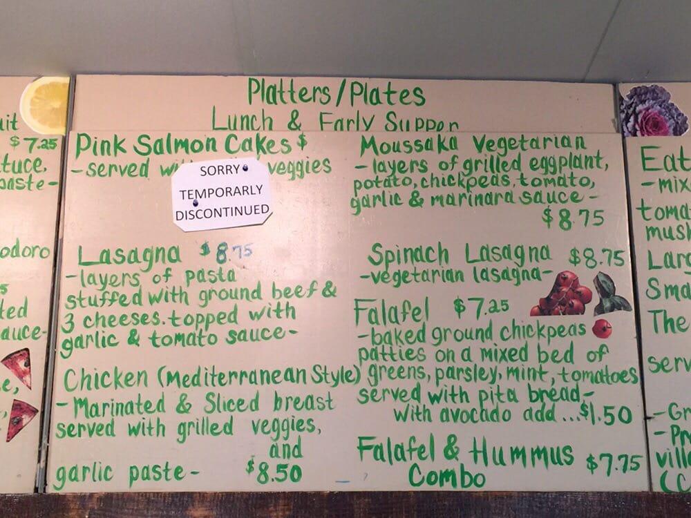 Menu at EatWell Bakery Cafe, Houston