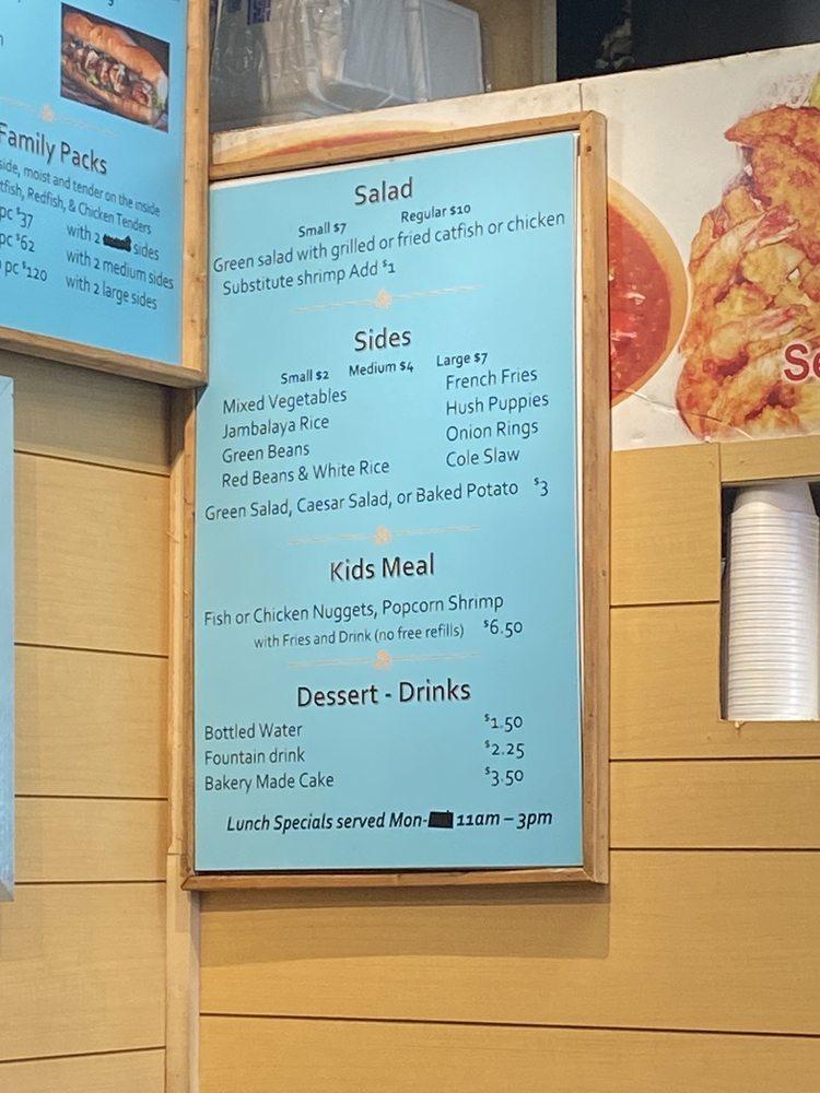 Menu at Fish Place restaurant, Sugar Land, 3303 Hwy 6