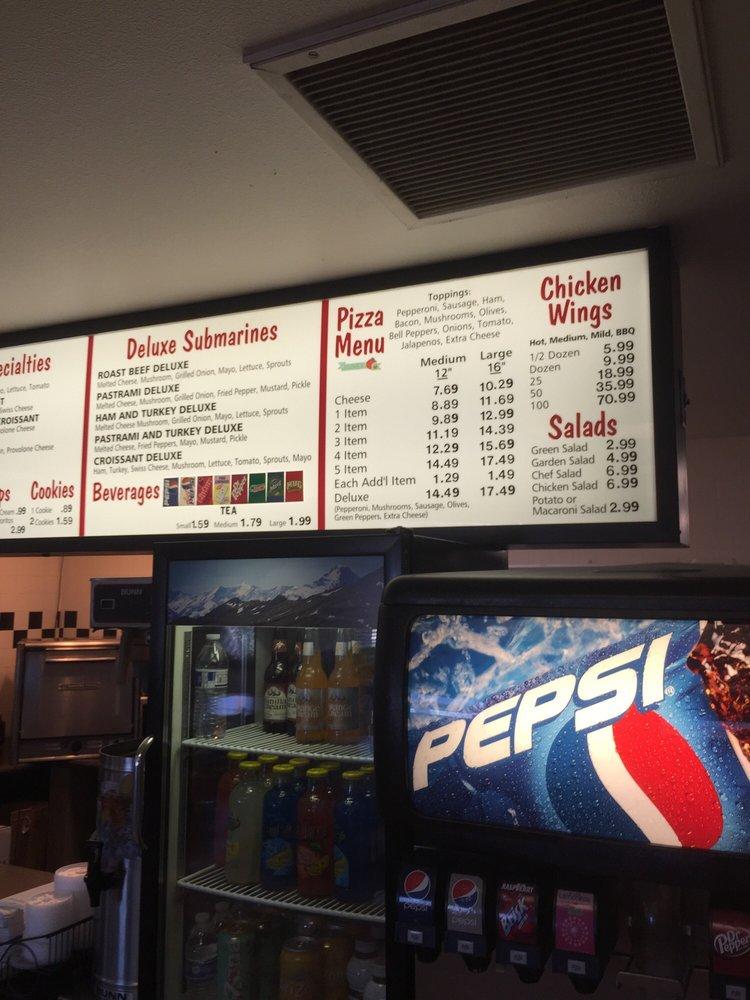 Menu at Rusty's Subs, Pizza & Wings pizzeria, Prescott Valley