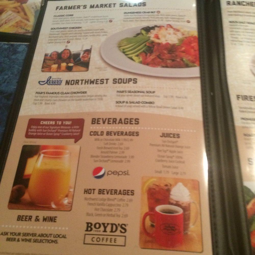 Menu at Elmer's Restaurant (Albany, OR), Albany