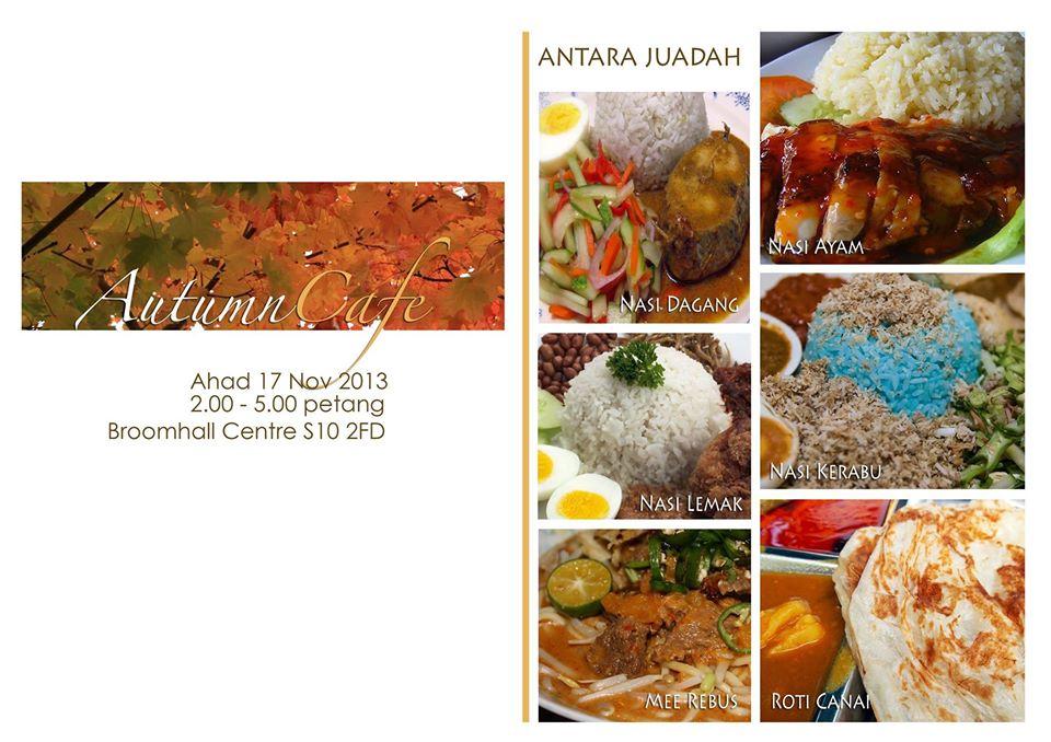 Menu at Nasi Kerabu Sheffield restaurant, England