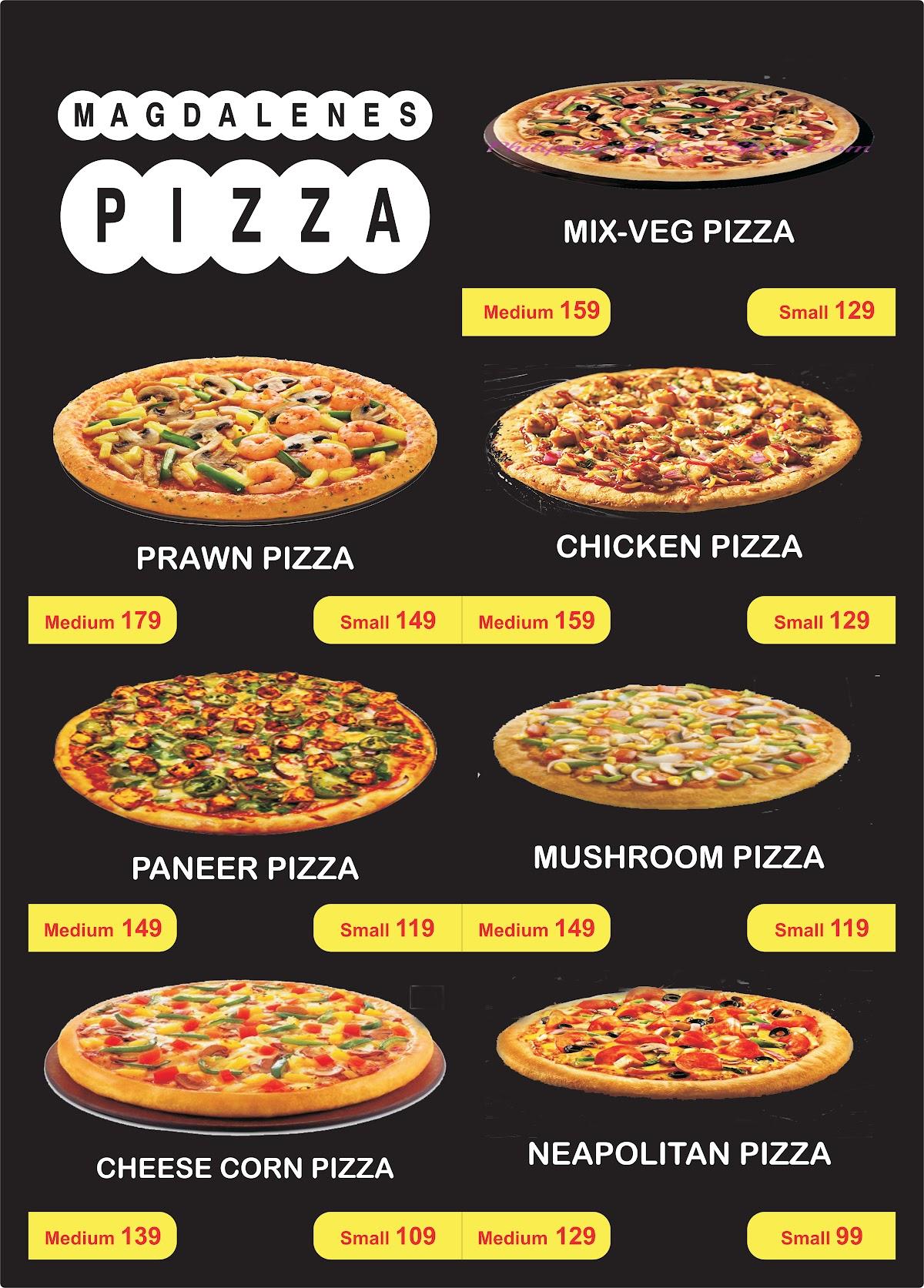 Menu at Magdalene's Grand Cafe, Phulbani, Baptist Church