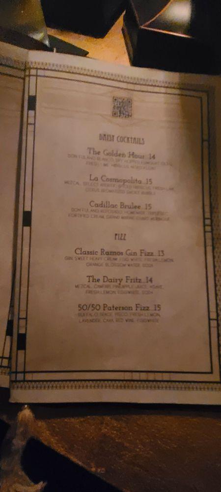 Menu at Oculto 477 pub & bar, San Diego