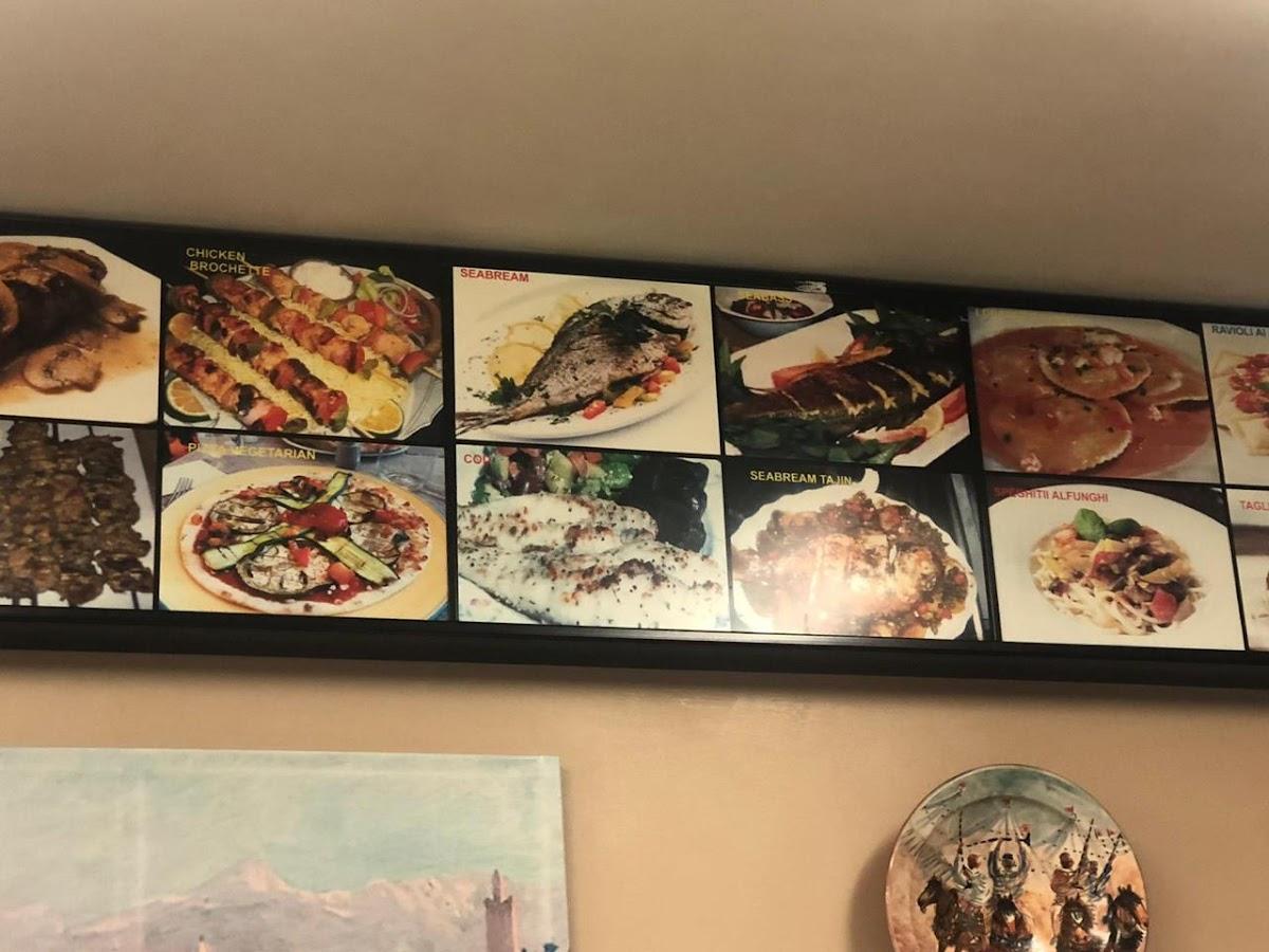 Menu at Red Marrakech restaurant, Stretford, 97 Ayres Rd