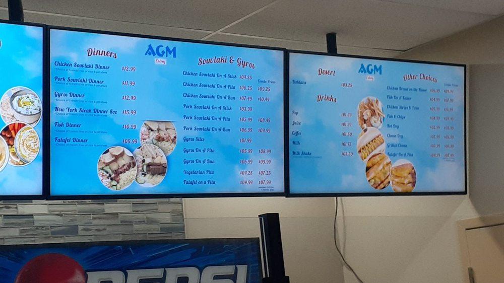 Menu at Authentic Greek & Mediterranean Eatery restaurant, Toronto