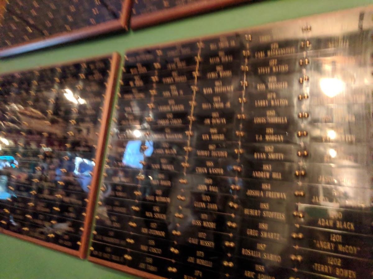 Menu at Back Door Tavern pub & bar, New Brighton
