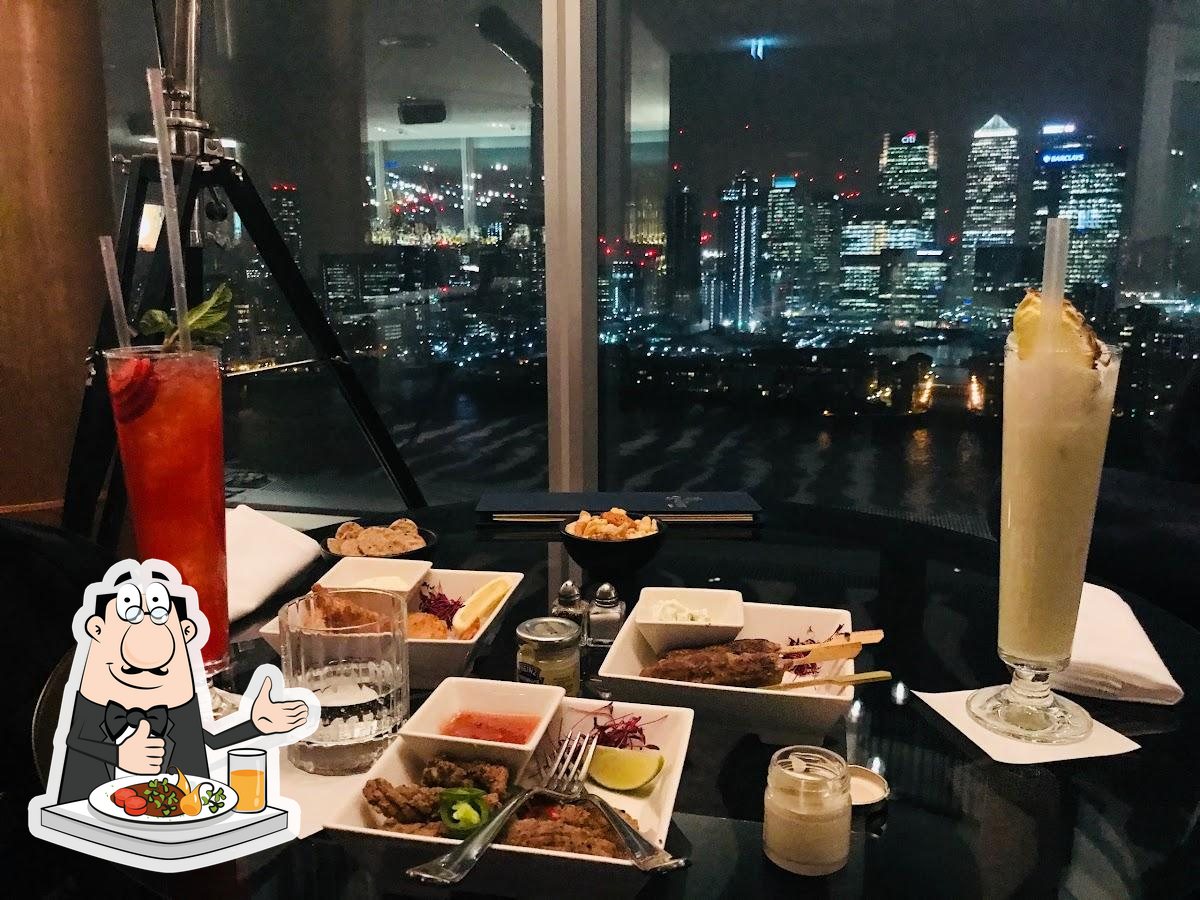 Eighteen Sky Bar in London - Restaurant menu and reviews