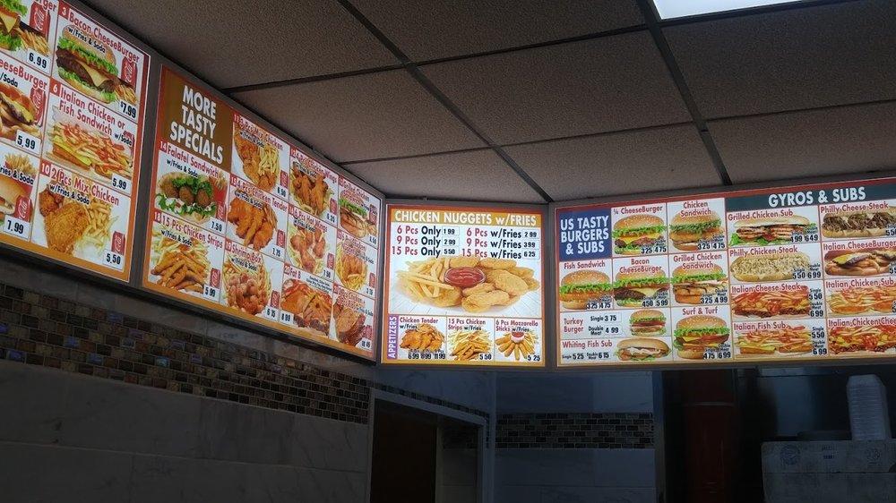 Menu at US Fried Chicken fast food, New Brunswick, 781 Somerset St