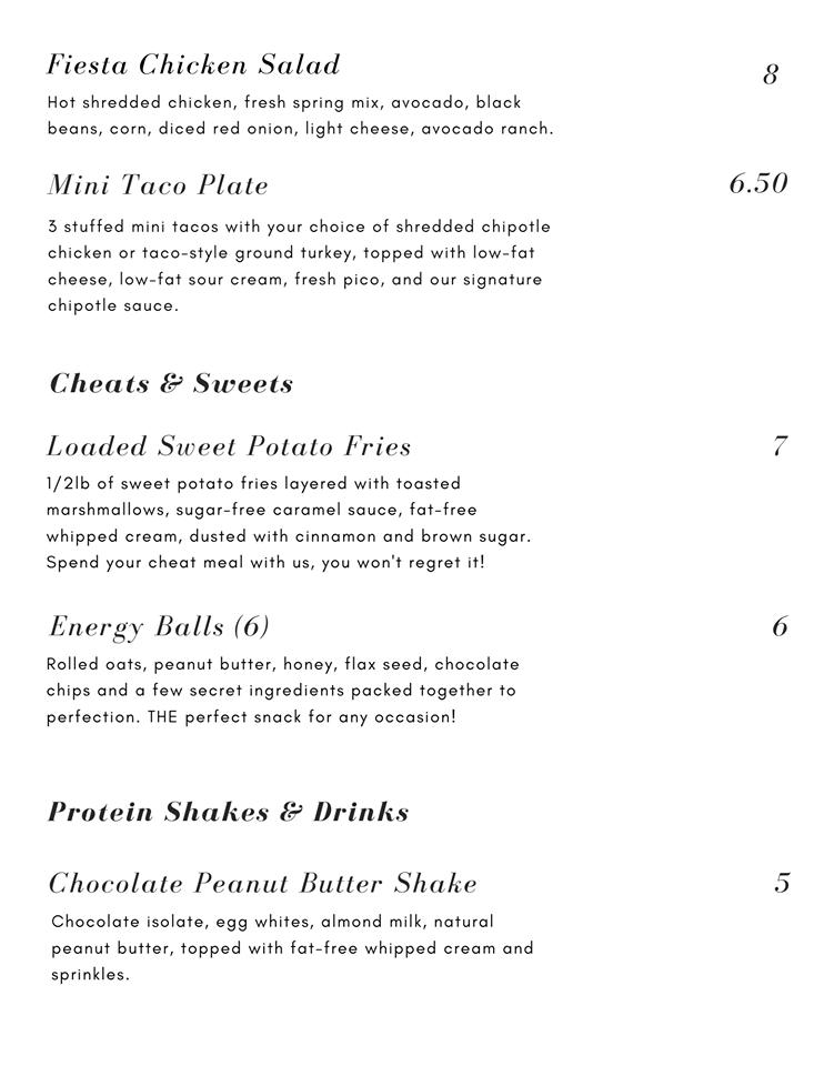 Menu at The Iron Kitchen restaurant, Cookeville, 715 W Spring St