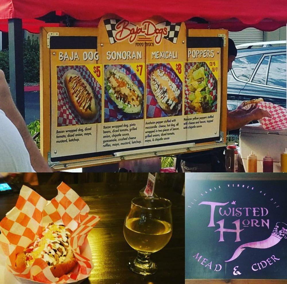 Menu at Baja Dogs, Temecula
