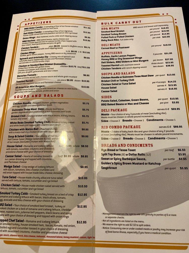 Menu at Lester's pub & bar, Ladue, Clayton Rd