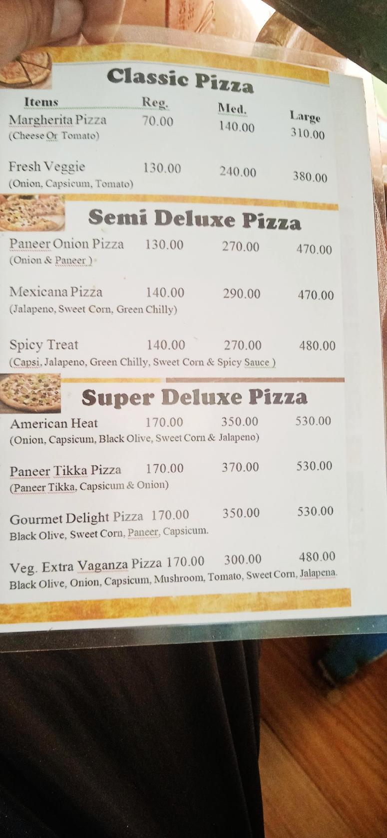 Menu at Welcome Bakery & Fast Food restaurant, India