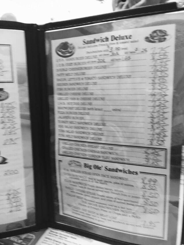 Menu at Cozy Kitchen restaurant, Stevens Point
