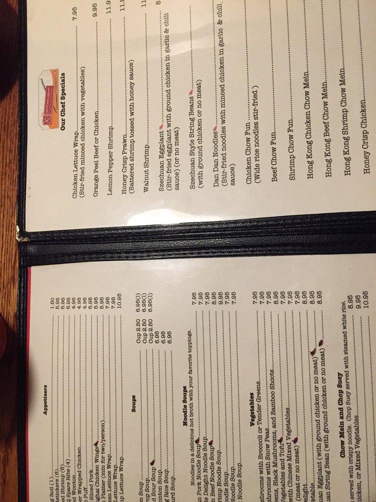 Menu at Autumn Court Chinese Restaurant, Phoenix, E Indian School Rd