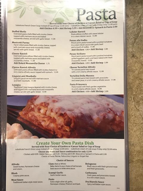 Menu at Green Olive Restaurant, Bridgeton, 610 Shiloh Pike