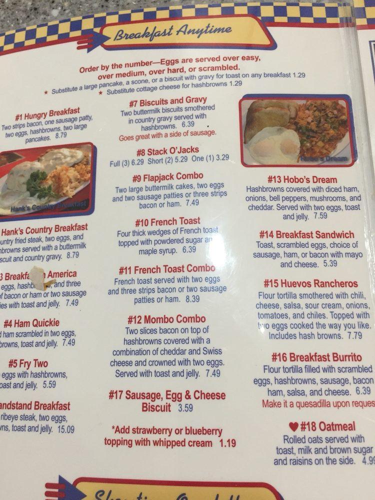 Menu at One Man Band pub & bar, Lehi