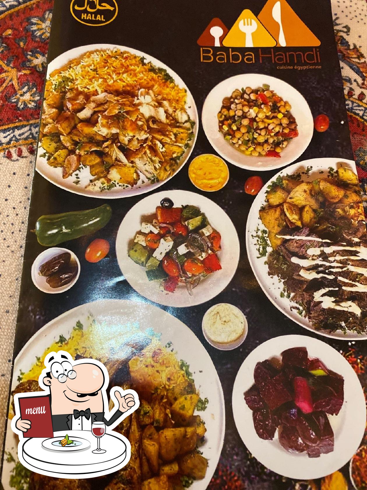 Baba Hamdi cuisine égyptienne restaurant, Châteauguay - Menu du ...