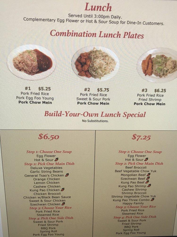 Menu at Hong Kong 97 Restaurant, Milwaukie, SE King Rd