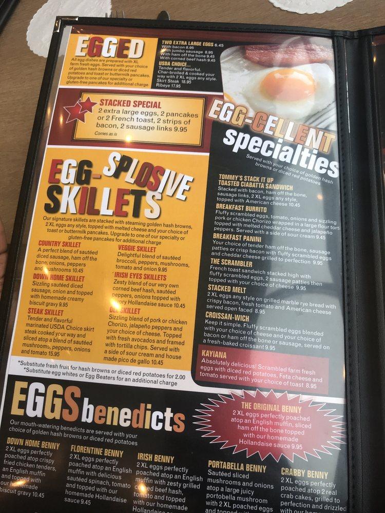 Menu at STACKED - Crestwood restaurant, Crestwood