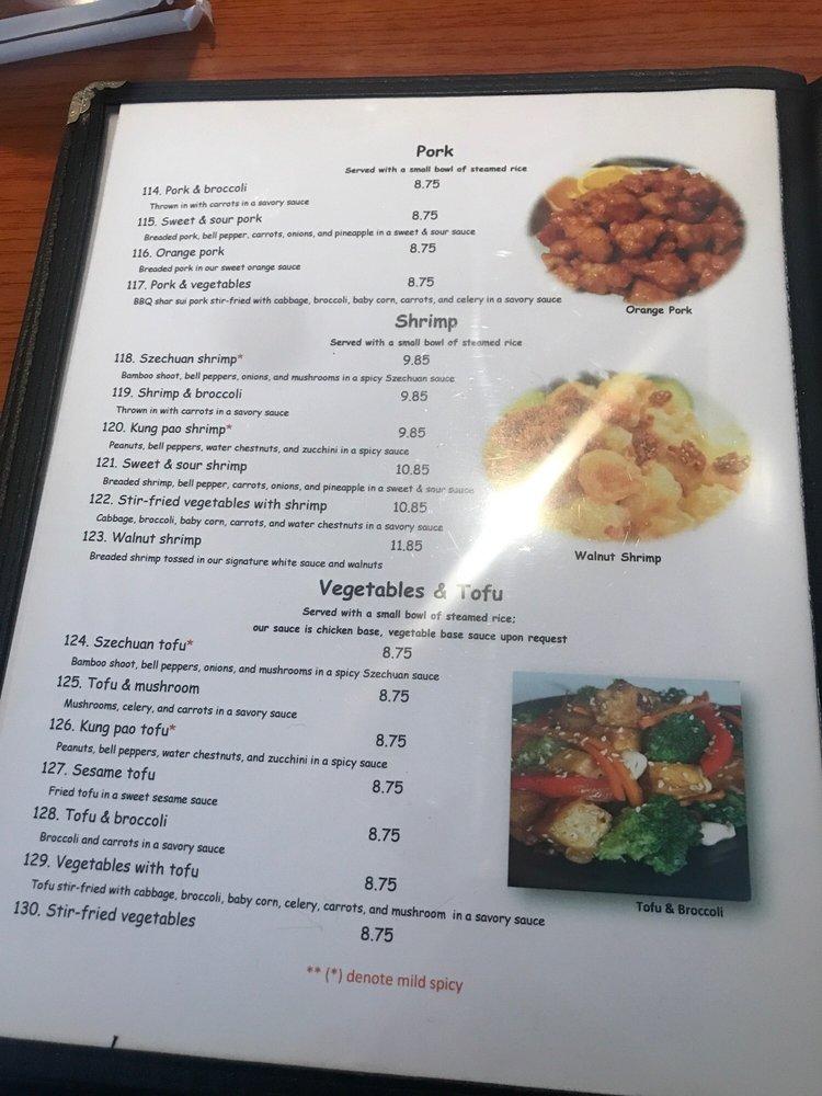 Menu at Nam Van Noodle Café restaurant, Sparks