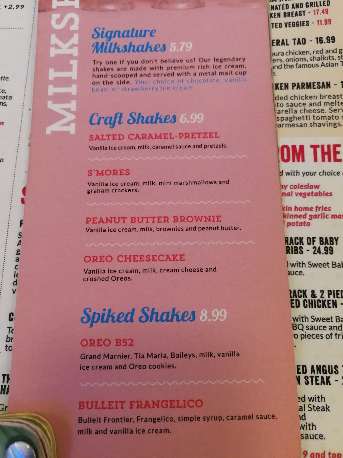 Menu au Nickels Deli pub et bar, Dorval