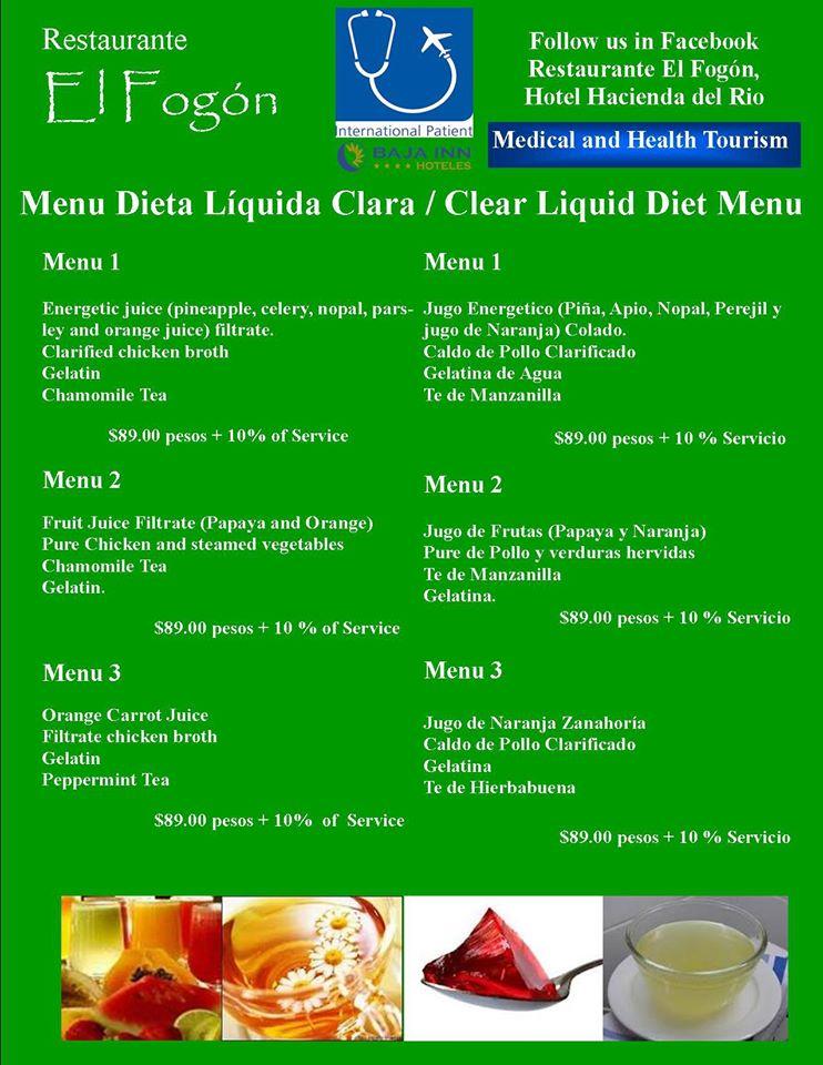 Menu at La Barra, Tijuana, Blvrd Gral Rodolfo Sánchez Taboada 10606
