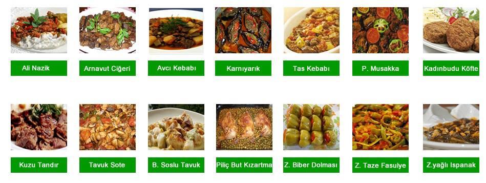 Menu at Karadeniz Kalender, Bursa