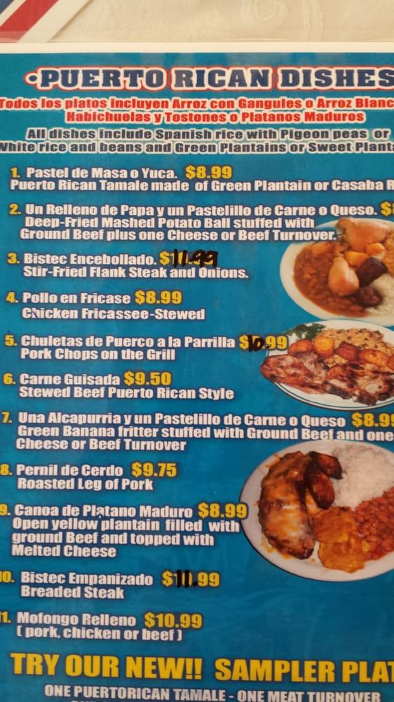 Menu at Señor Big Ed restaurant, Cypress