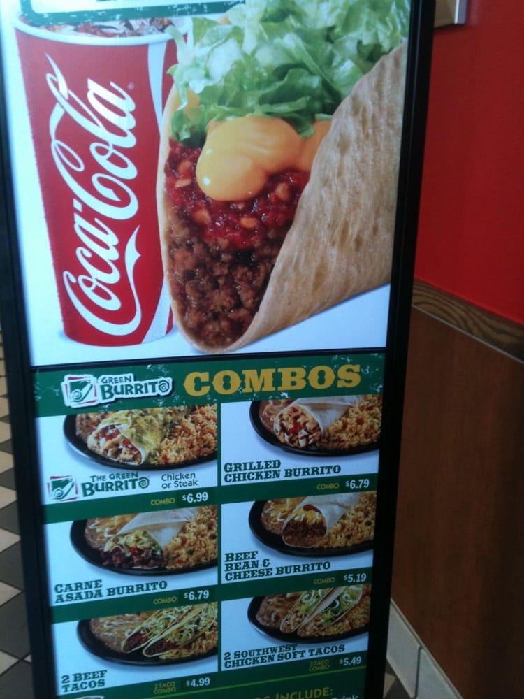 Menu at Carl's Jr. fast food, Fresno, E Kings Canyon Rd
