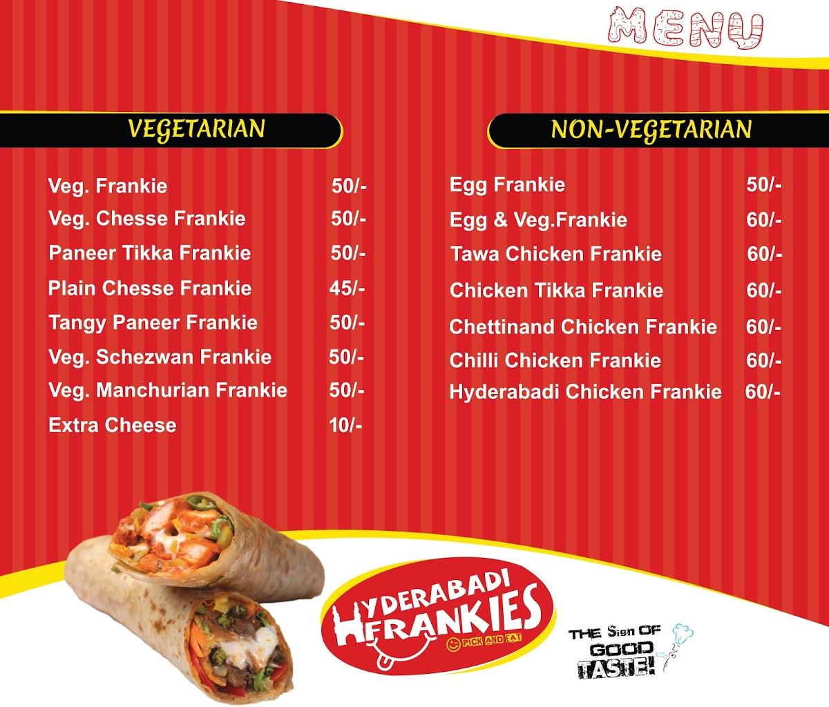 Hyderabadi Frankies, Hyderabad, Shivam Rd - Restaurant reviews