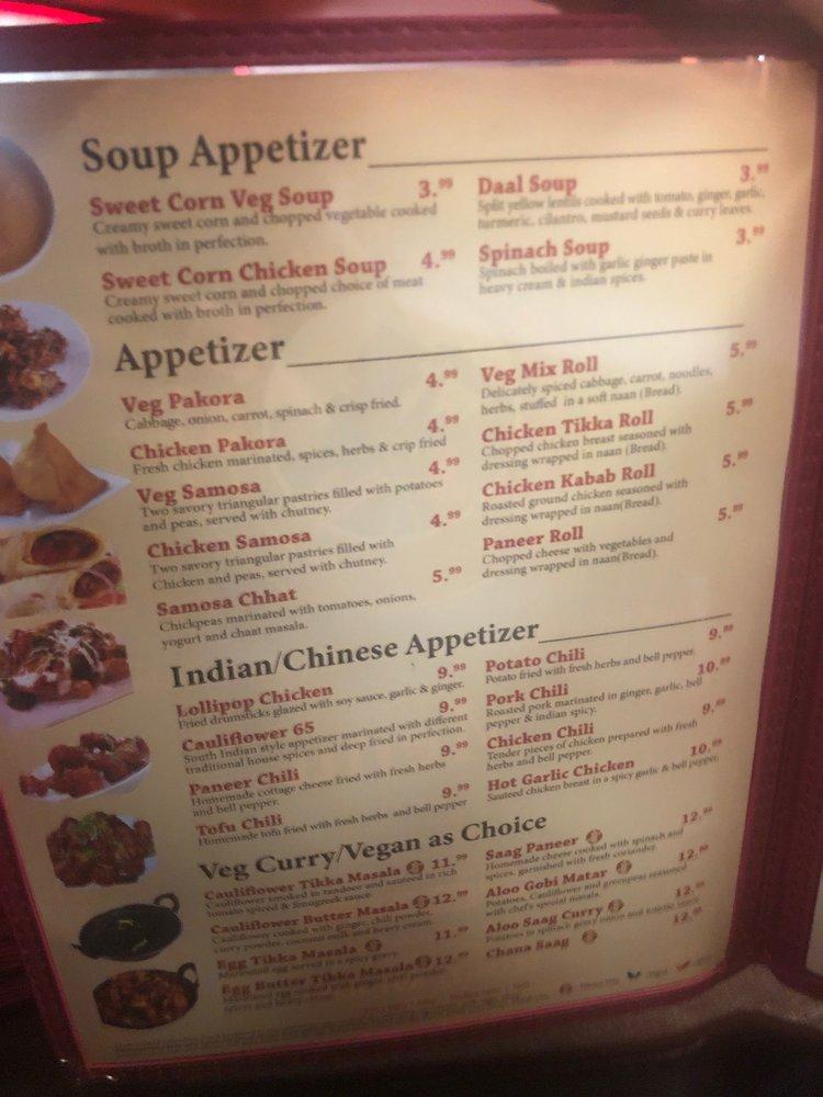 Menu at New Red Panda restaurant, Milton