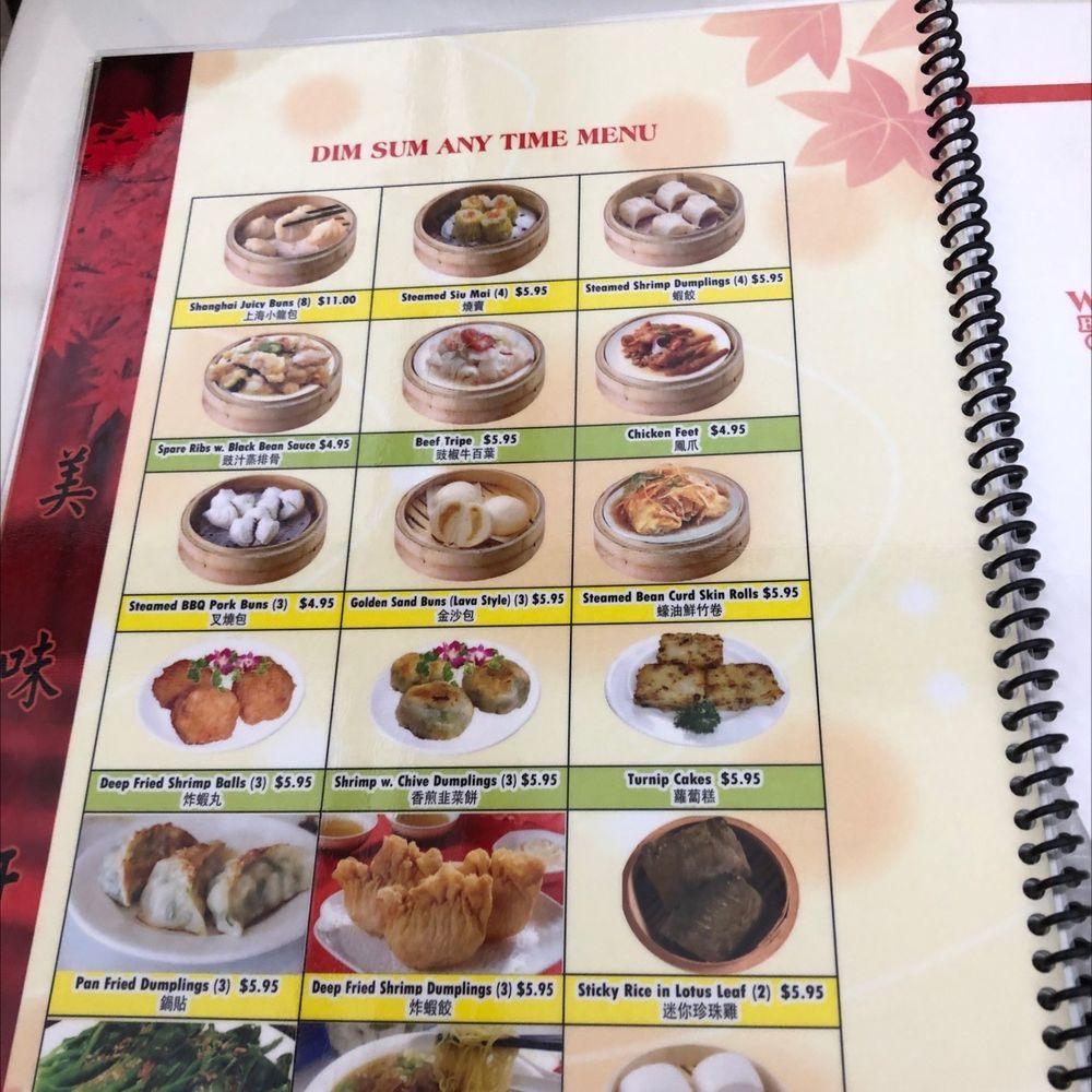 Menu at Red Maple Chinese Restaurant, Taylorsville