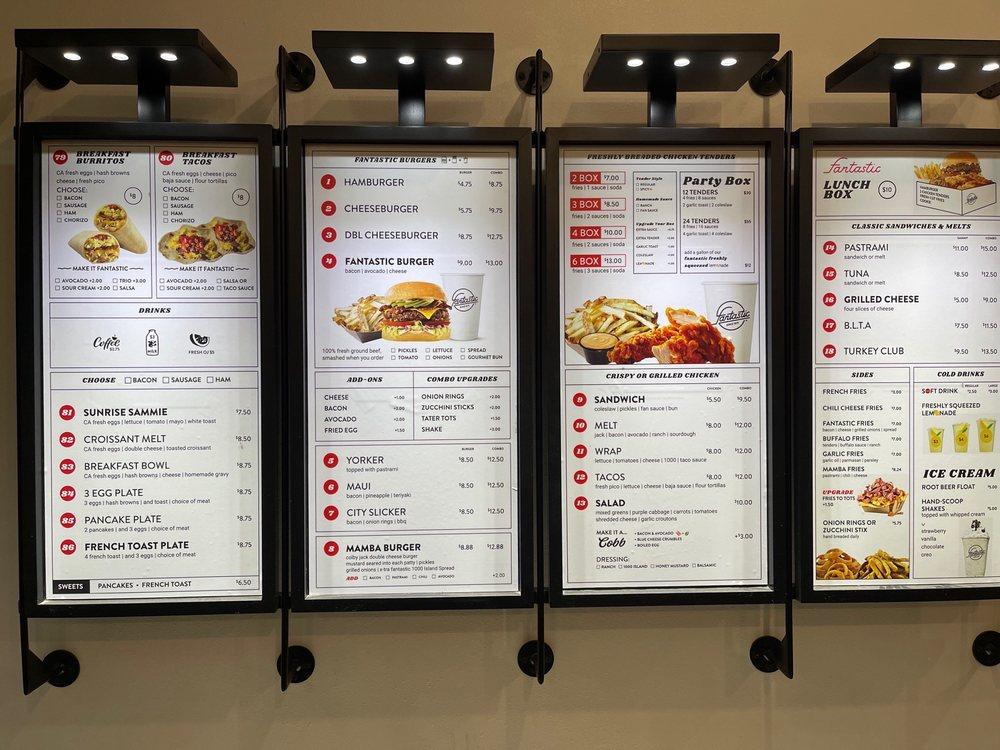 Menu at Eat Fantastic - Arcadia restaurant, Arcadia
