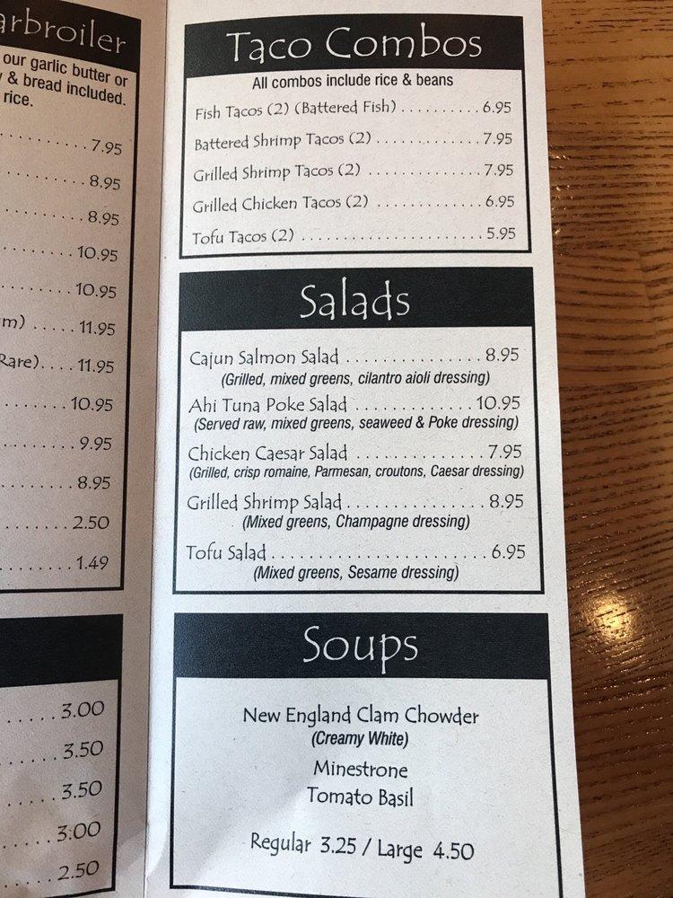 Menu at DEEP SEA FISH GRILL restaurant, Norco