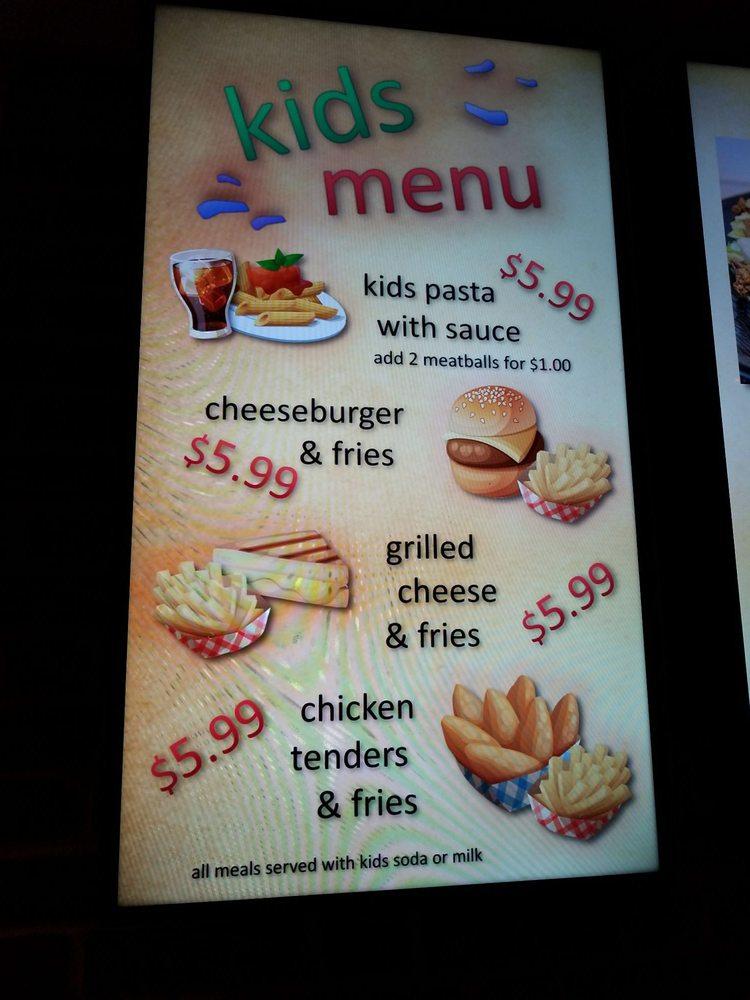 Menu at Portland House of Pizza pizzeria, Portland