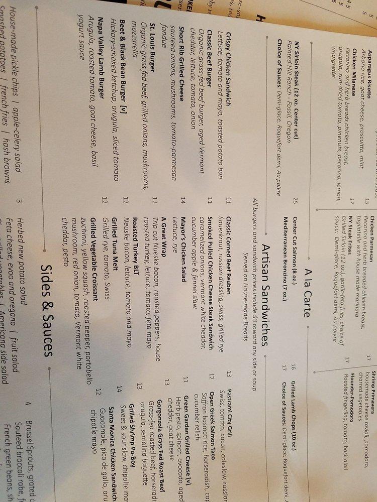 Menu at Americana Kitchen & Bar, East Windsor, 359 US-130