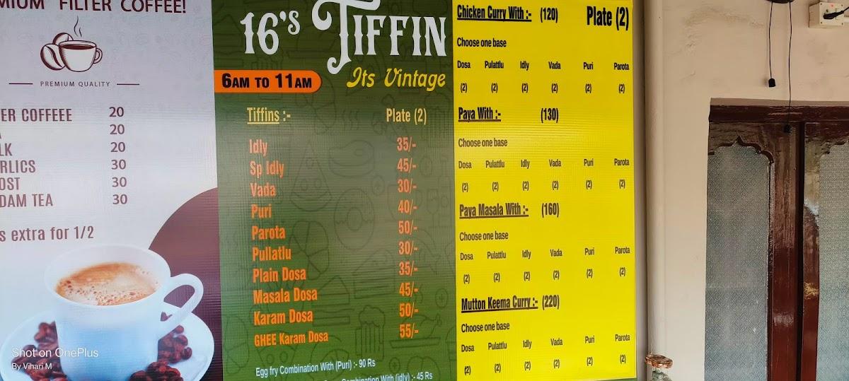 Menu at Sip N Stories, Vijayawada