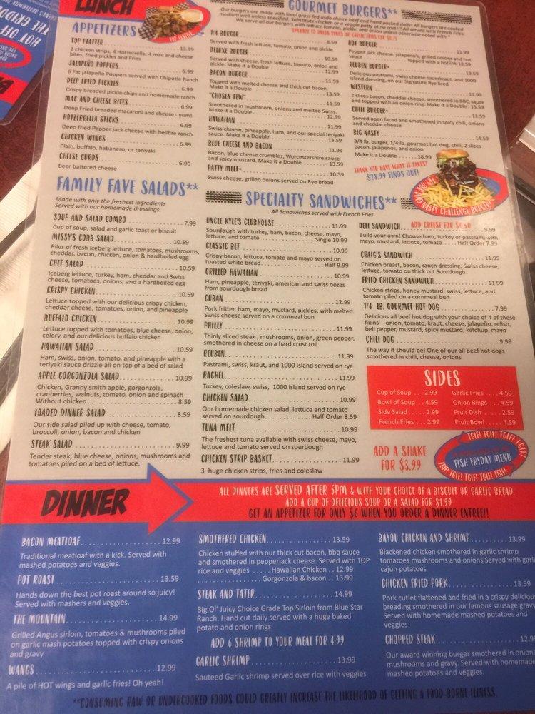 Menu at That One Place Port Orchard restaurant, Port Orchard, Olney Ave SE