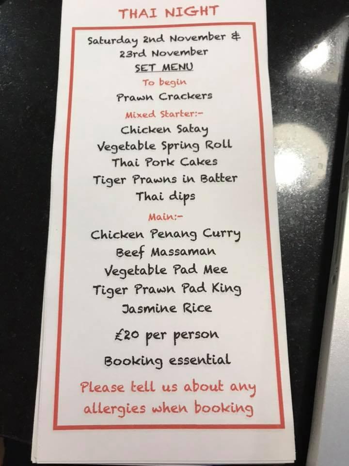 Menu at Queens Head pub & bar, Wing, 9 High St